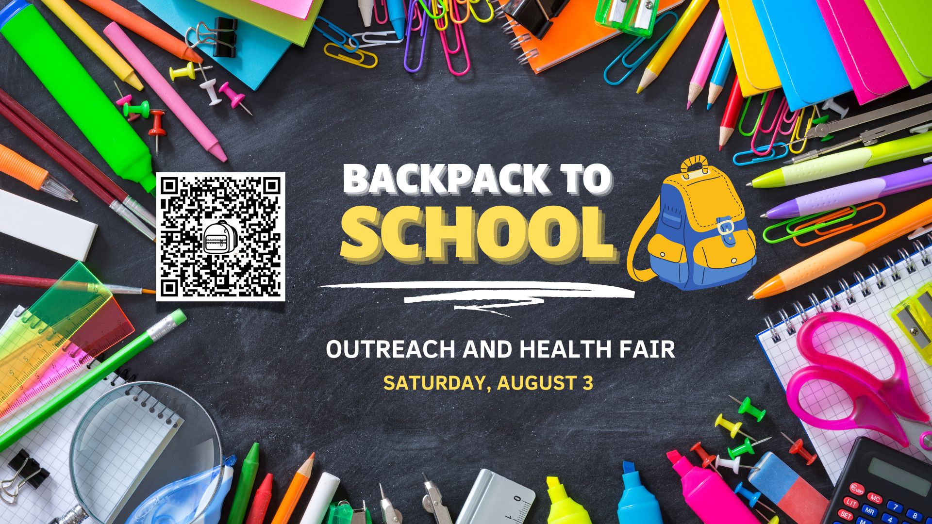 Backpack to school Outreach and Health Fair - Converge Church