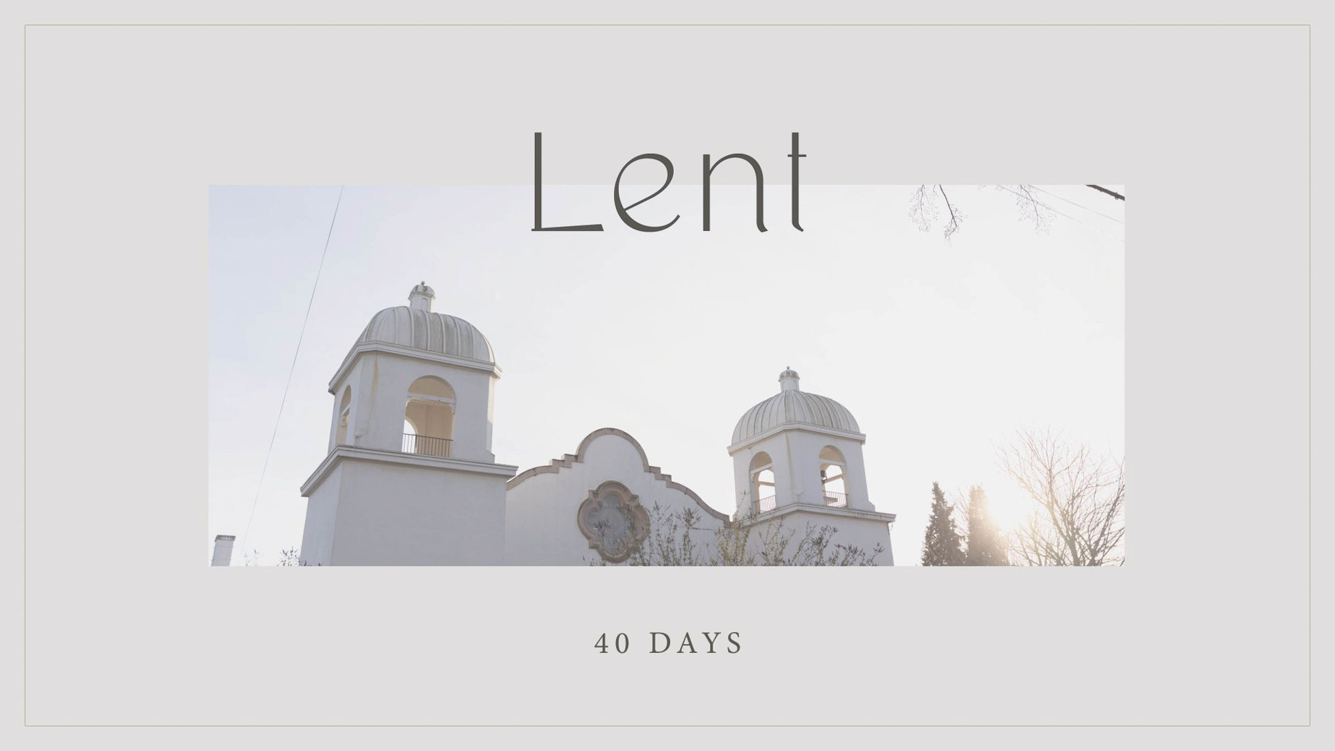 40-Day Lenten Devotional - Converge Church